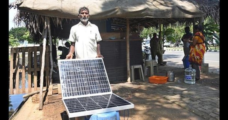 No 'Power Crisis' Here: Chennai Tea Seller Runs His Stall Using Solar ...