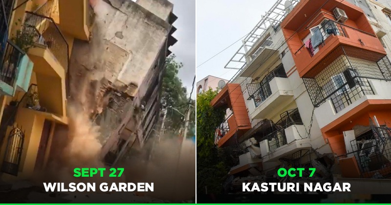 Bengaluru: After 3 Buildings Collapsed In 3 Weeks, Another Structure ...