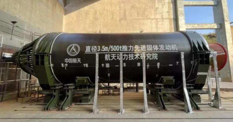 China Test Fires Gigantic, Futuristic Rocket To Enable Deep Space ...