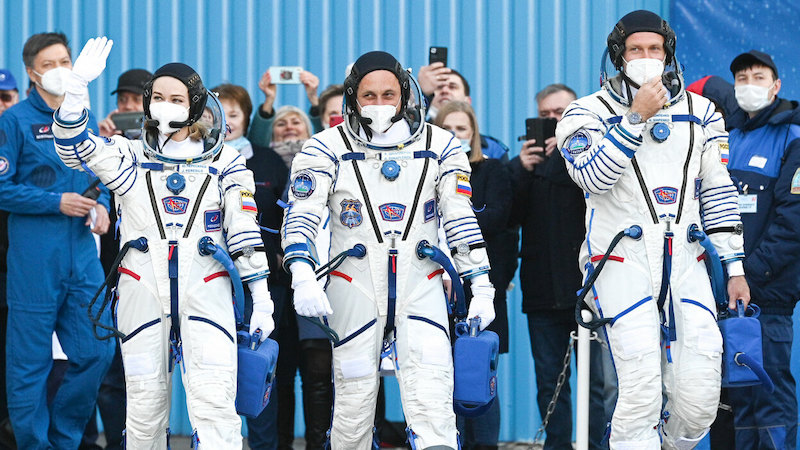 Russian Crew Wraps Filming First Movie In Space, Ready To Return To ...