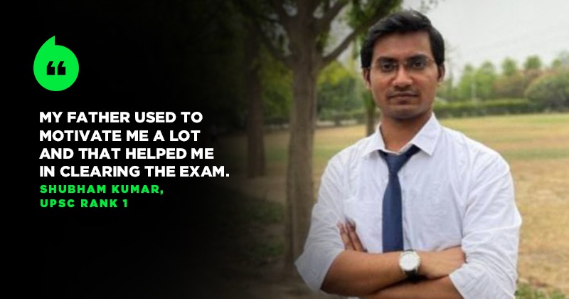 "Dream Was To Get Into IAS": IIT Bombay Alumnus Shubham Kumar On His ...