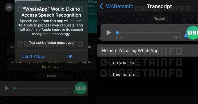 WhatsApp Voice Transcription Coming, Turn Voice Messages To Text ...