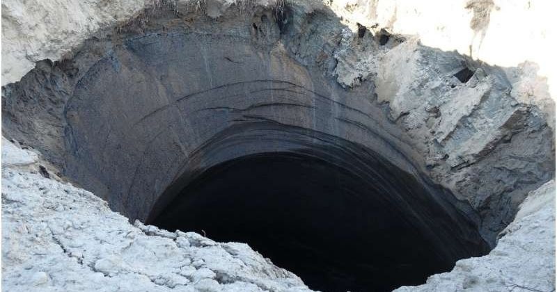 What's Causing Explosions In Siberia's Permafrost? It's Escaping ...