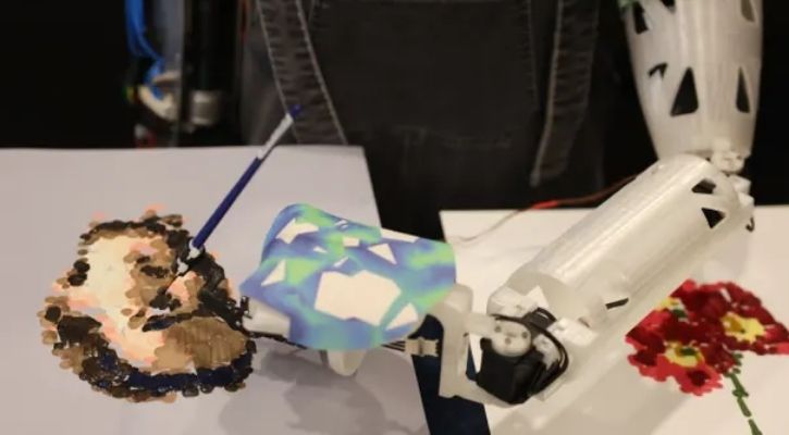 Meet Ai-Da, World's First AI Robot That Paints Like An Artist