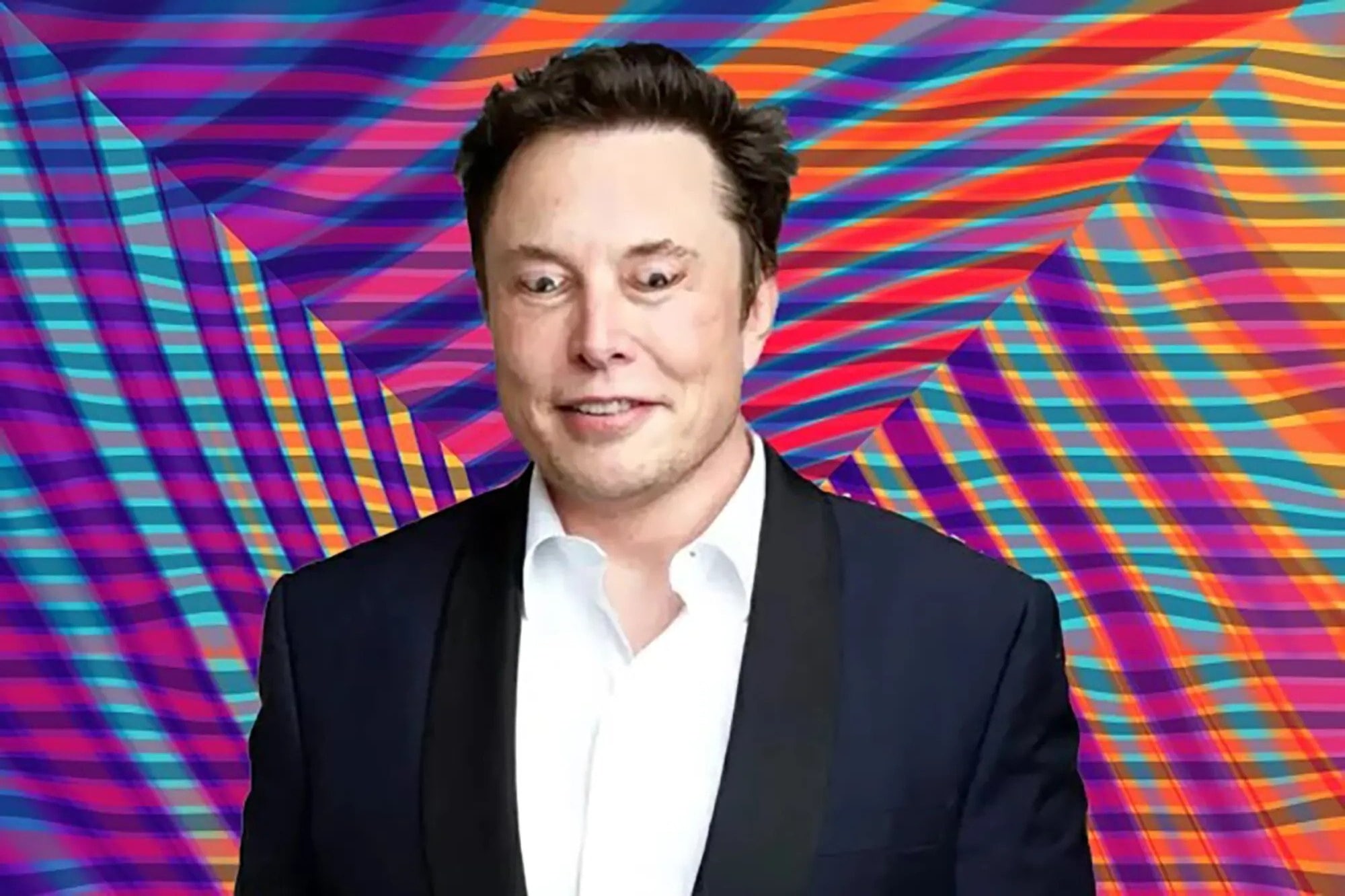 Elon Musk Optical Illusion