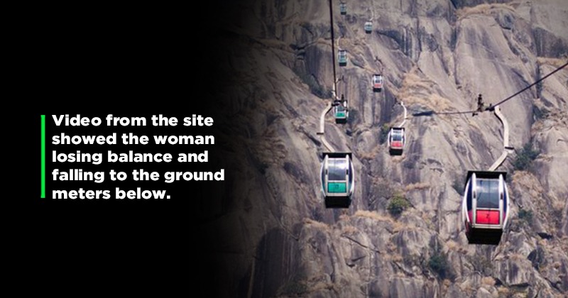 Jharkhand Cablecar Accident: Woman Hanging On To Rope Falls, Dies ...