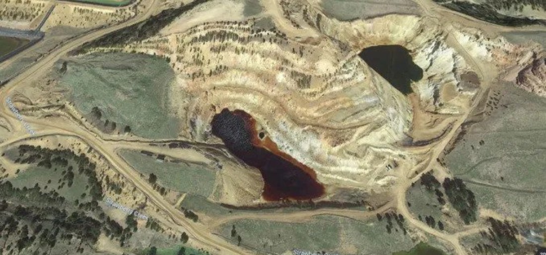 Google Maps User Spots 'Blood Lake' In South Dakota Google Maps User Spots 'Blood Lake' In South Dakota