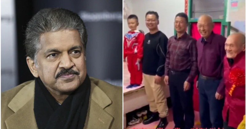 Anand Mahindra's Post About Five Generations Goes Viral