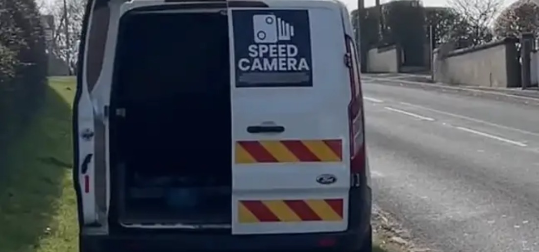Man Uses Fake Speed Camera Van To Slow Down Motorists