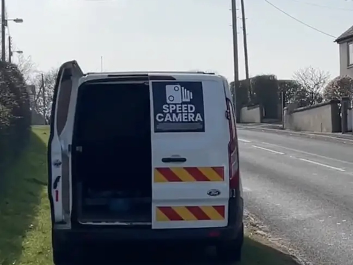 Man Uses Fake Speed Camera Van To Slow Down Motorists