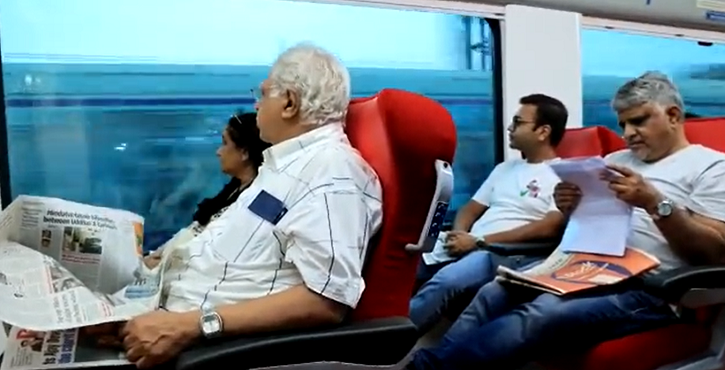 Mumbai-Gandhinagar Shatabdi Express Gets A Vistadome Coach