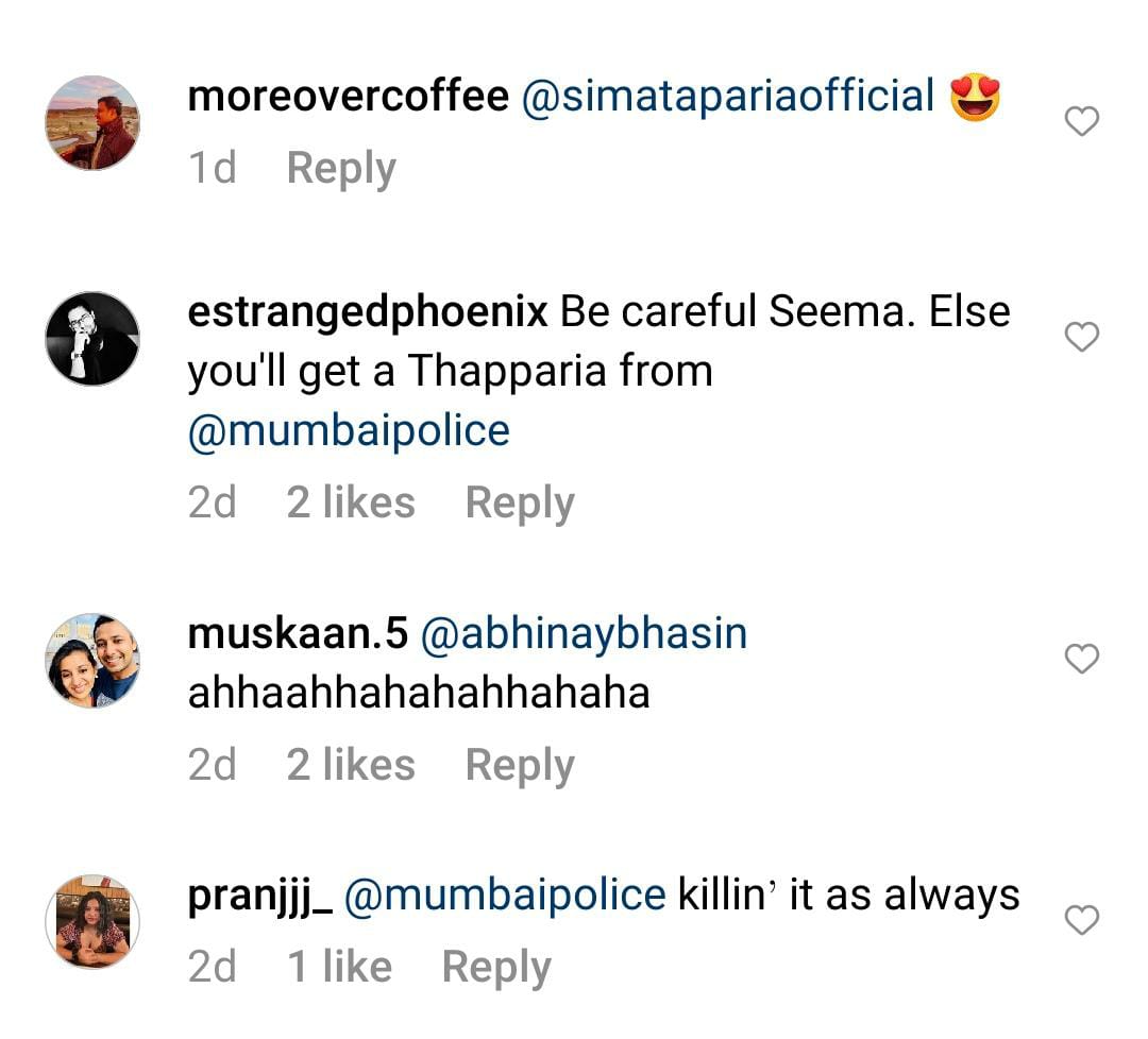 Mismatched? Sima Taparia Gets Featured In Mumbai Police's Cyber ...