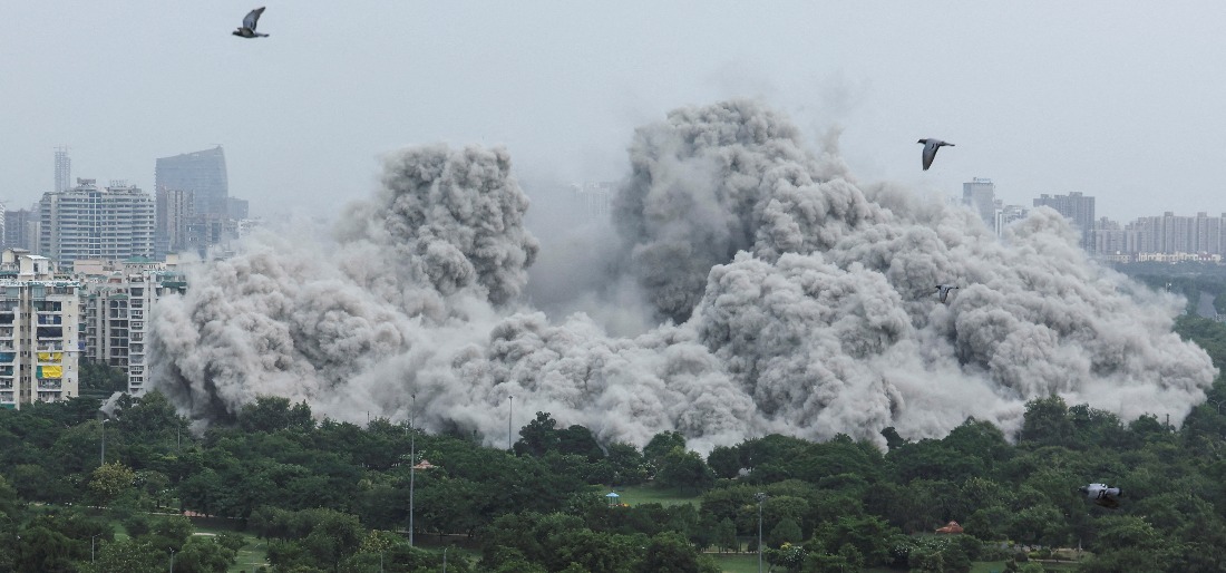 Supertech Noida Twin Towers Demolished In Just 9 Seconds: Here's All ...