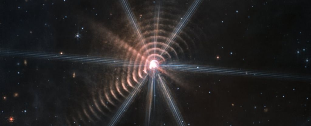 Astonishing Space Phenomenon Shows Rings Of Light Radiating Outwards