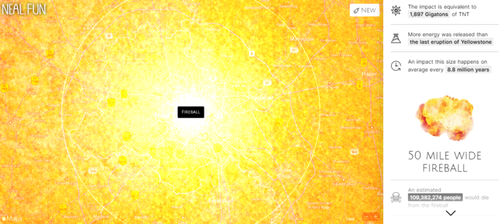 This Asteroid Impact Simulator Lets You Orchestrate The Apocalypse