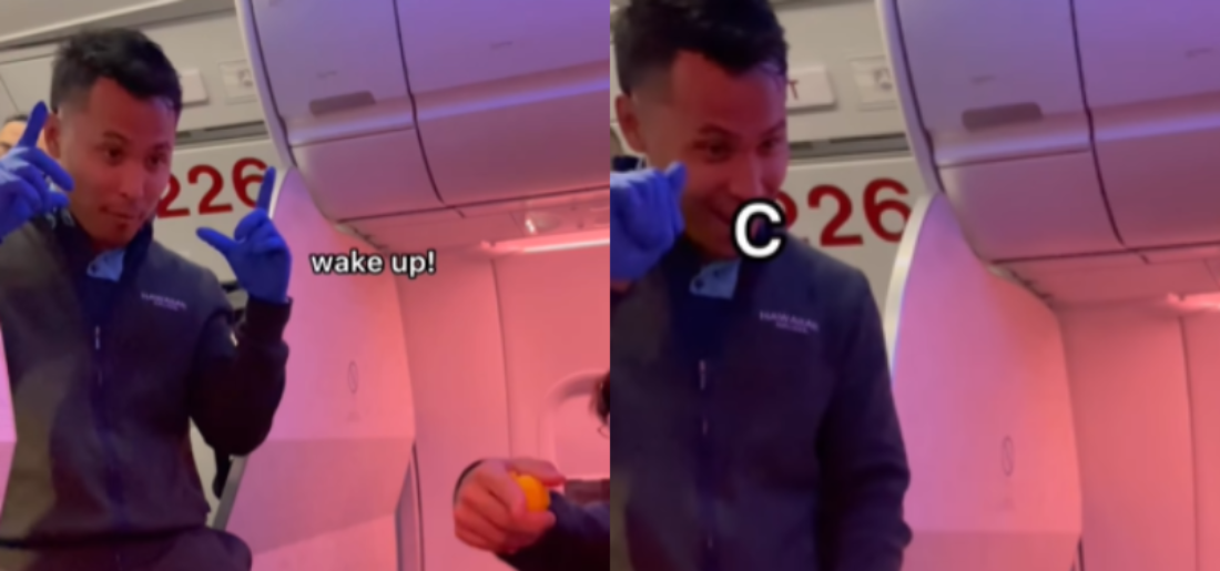 Flight Attendant Signs For Toddler In Adorable Video