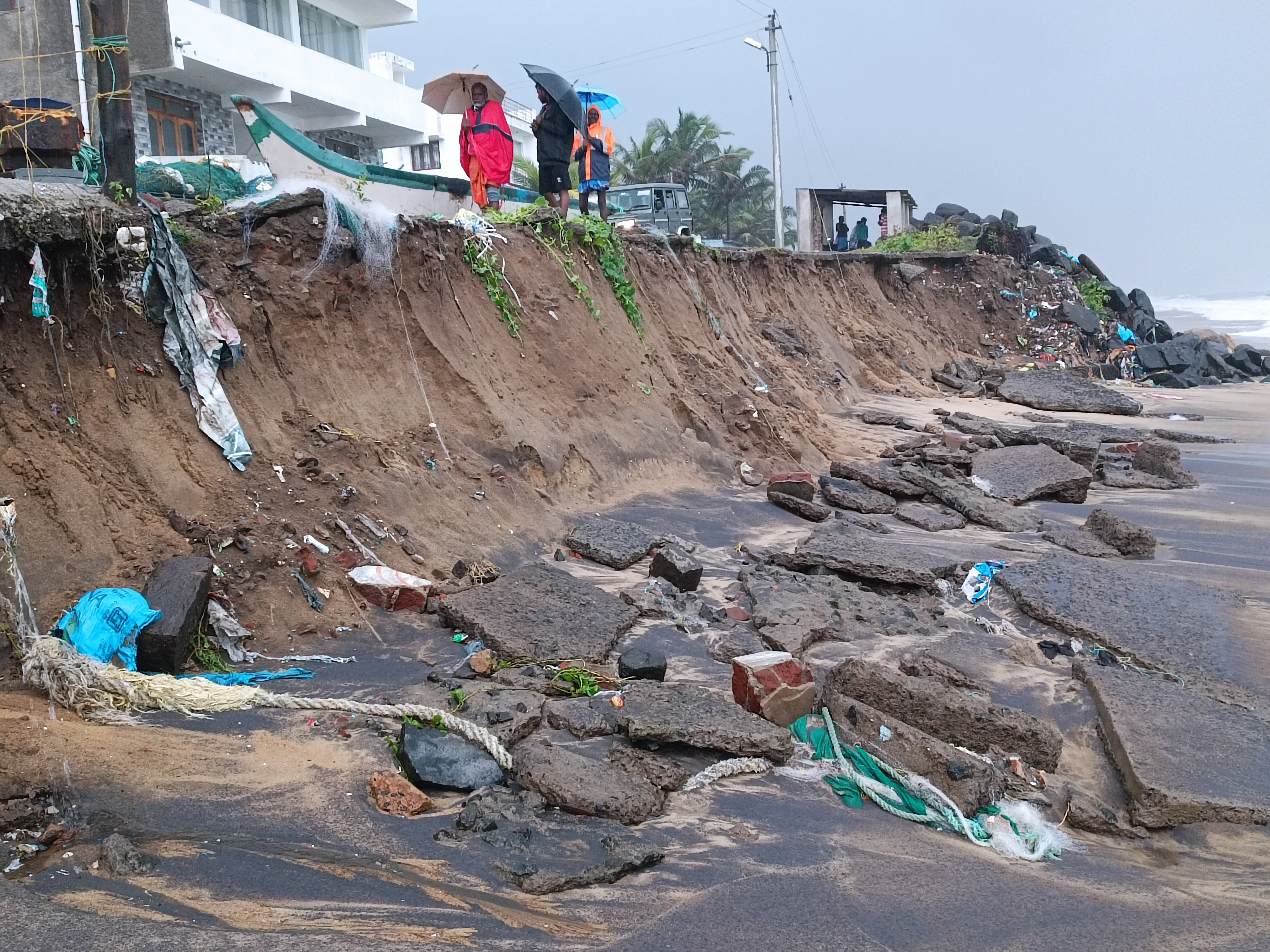 Cyclone Mandous Weakens Into Deep Depression After Landfall, Causes Heavy Rains In TN, Andhra
