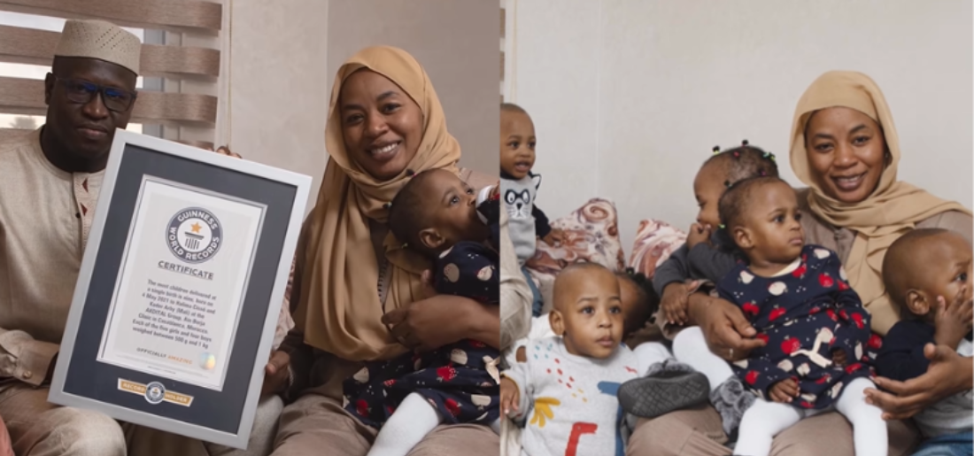 Woman Birthed 9 Babies In A Single Delivery