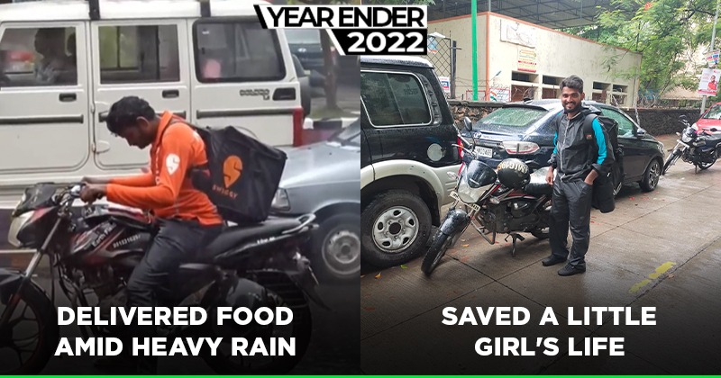 9 Times Food Delivery Agents Went Viral For Going Beyond Duty To Help ...