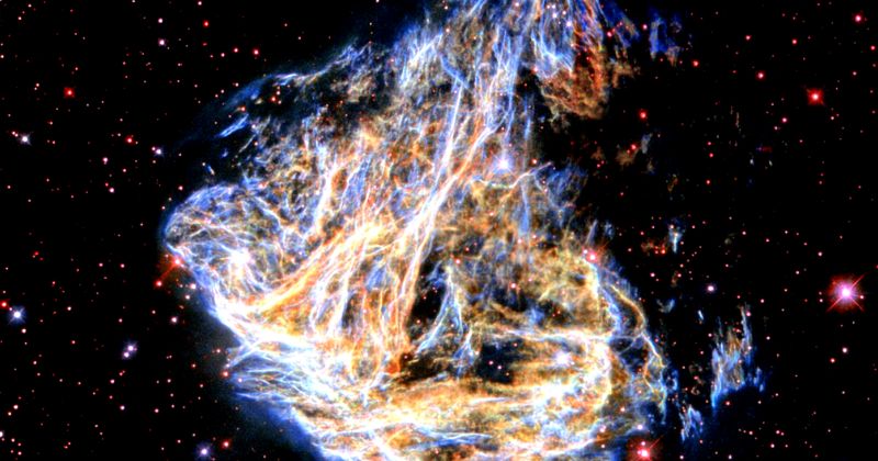 Breathtaking Fireworks Caused By The Death Of A Star Captured By Hubble
