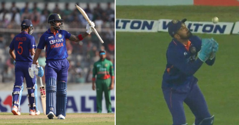 IND vs BAN 1st ODI: बेहद आसान कैच छोड़ने पर बरसे फैन्स, एक पल में Hero से विलेन बन गए KL Rahul