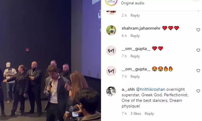 Fans Hail Hrithik Roshan As He Grooves To Ek Pal Ka Jeena At Red Sea ... Fans Hail Hrithik Roshan As He Grooves To Ek Pal Ka Jeena At Red Sea ...