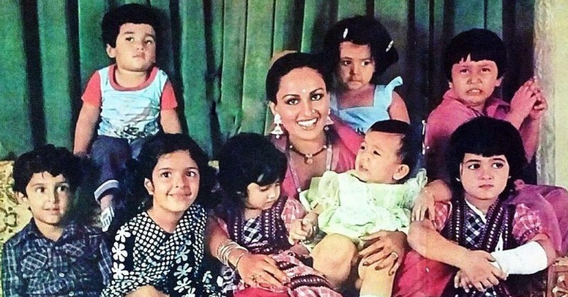 Reena Roy With Star Kids Hrithik Roshan, Twinkle Khanna, Ekta Kapoor ...