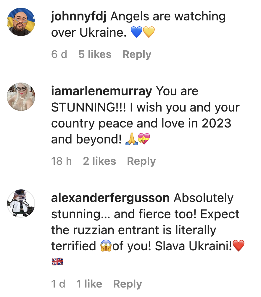 Miss Ukraine Reveals Her Costume For Miss Universe