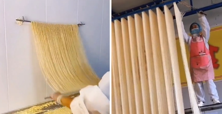Video Of Noodle-Making In China Goes Viral