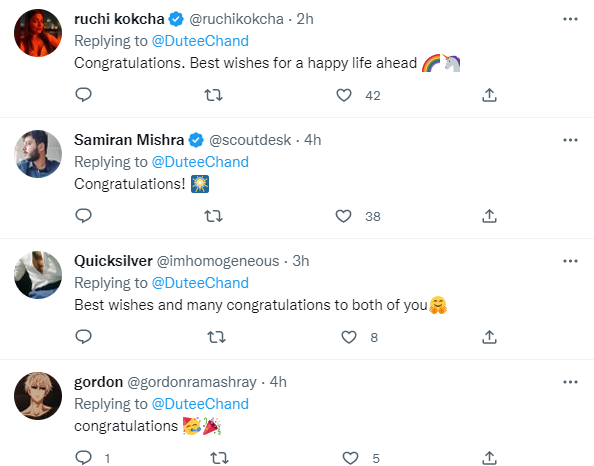 Love is Love: Dutee Chand ने अपनी पार्टनर के साथ शेयर की खूबसूरत फोटो ...