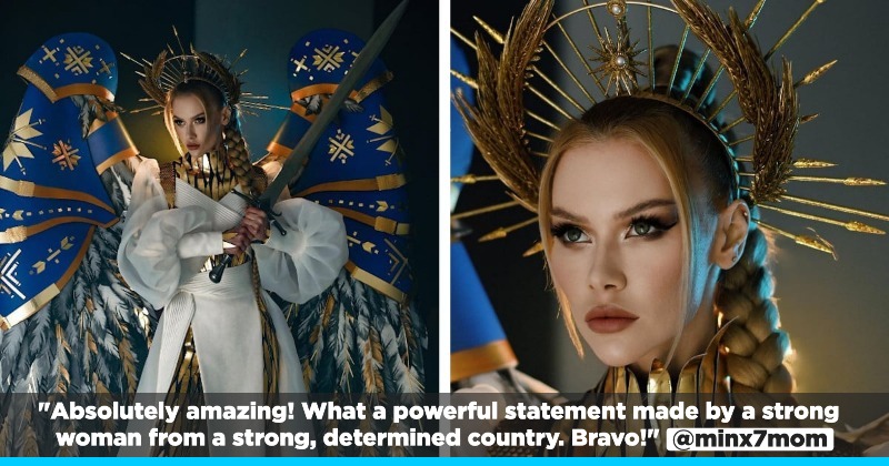 Miss Ukraine Reveals Her Costume For Miss Universe