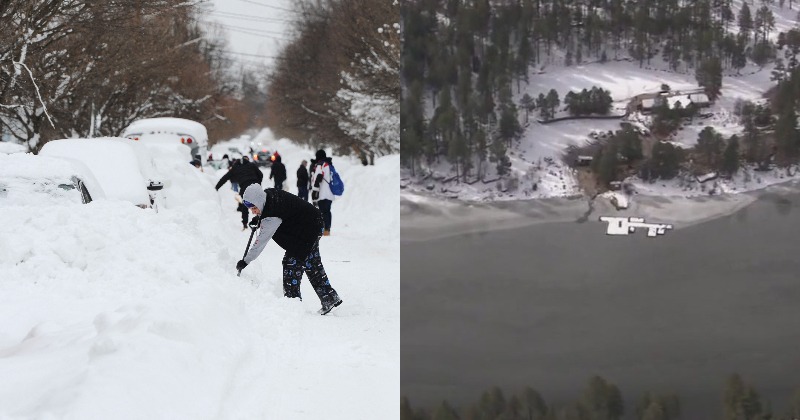 Couple From Andhra Among Three Drowned While Walking On A Frozen Lake ...