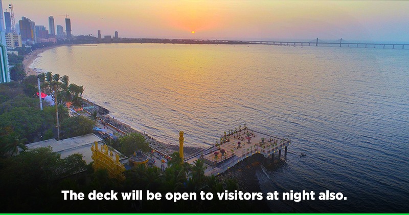 Now Get Fascinating View Of The Sea Link From Mumbai's New Viewing Deck ...