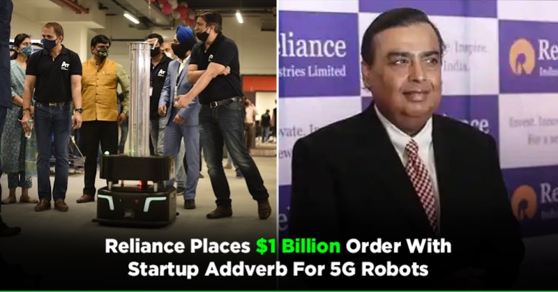 Reliance Places $1Billion Order For 5G Robots With Startup Addverb