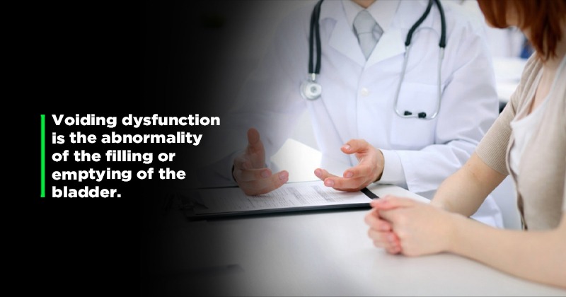 Voiding Dysfunction Prominent Urological Problem In Women A Doctors