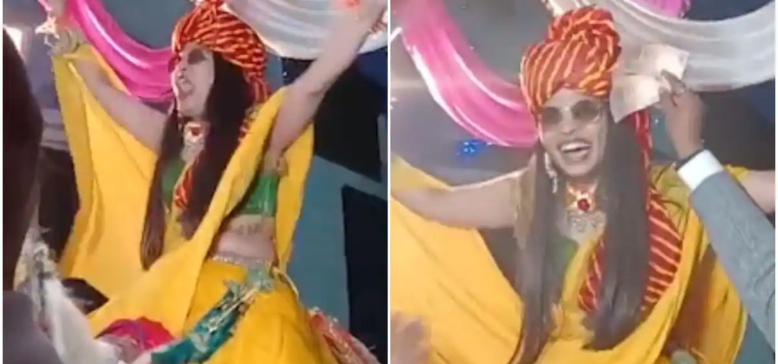 Haryana Bride Leads Baraat Riding Horse Carrying Sword