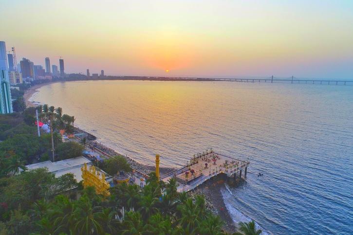 Now Get Fascinating View Of The Sea Link From Mumbai's New Viewing Deck ...