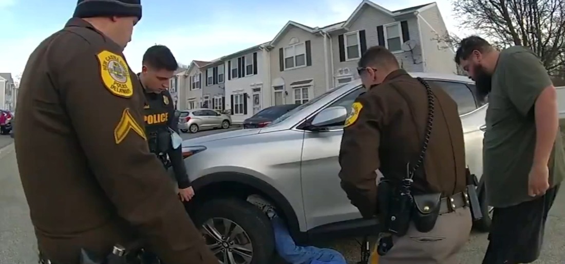 Cops Lift SUV, Rescue Woman Trapped Underneath