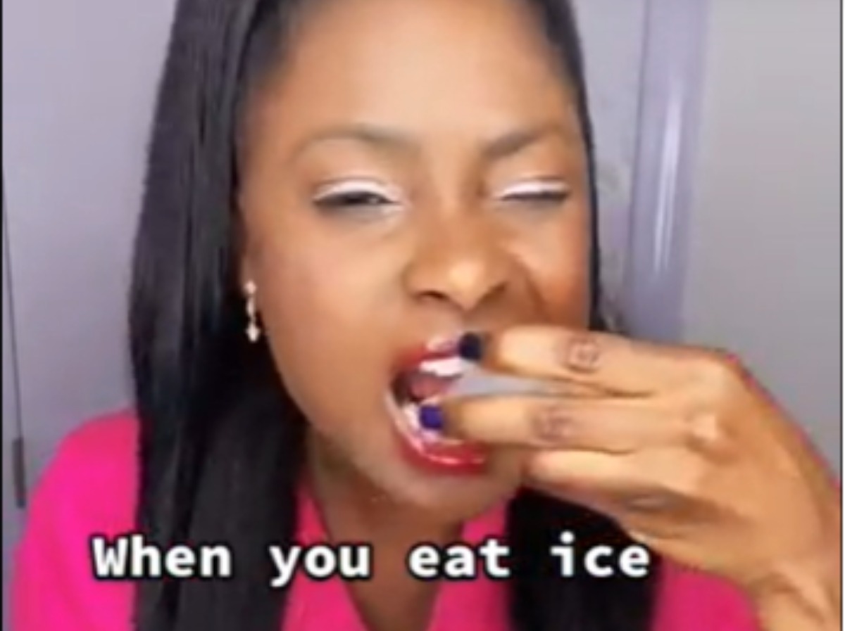 Dental Hygenist Shares Reason To Not Eat Ice