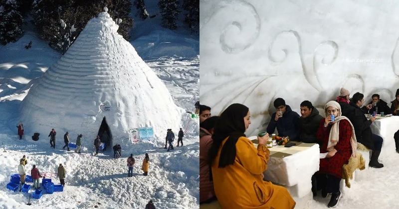 World's Largest And One Of Its Kind Igloo Cafe Opens In J&K's Gulmarg ...