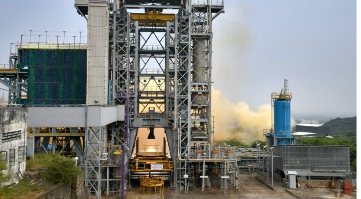 ISRO Successfully Tests Vikas Engine Of India's Gaganyaan Human Space ...