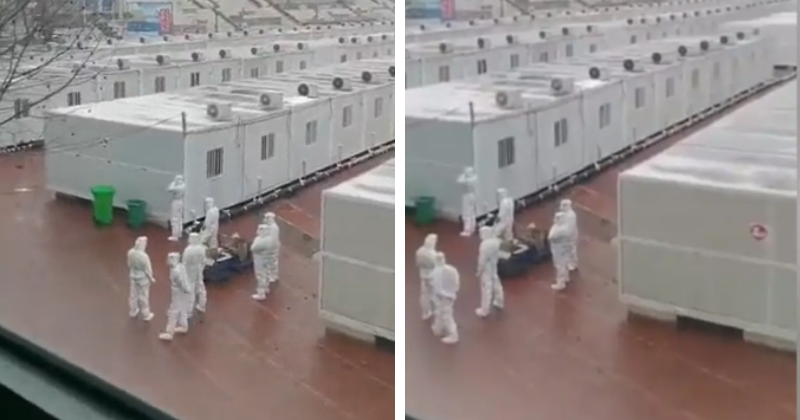 China: People Forced To Quarantine In Metal Boxes