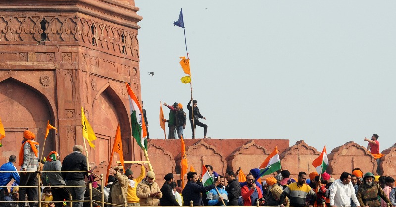 One Year Since The Mayhem At Red Fort On Republic Day After Farmers ...