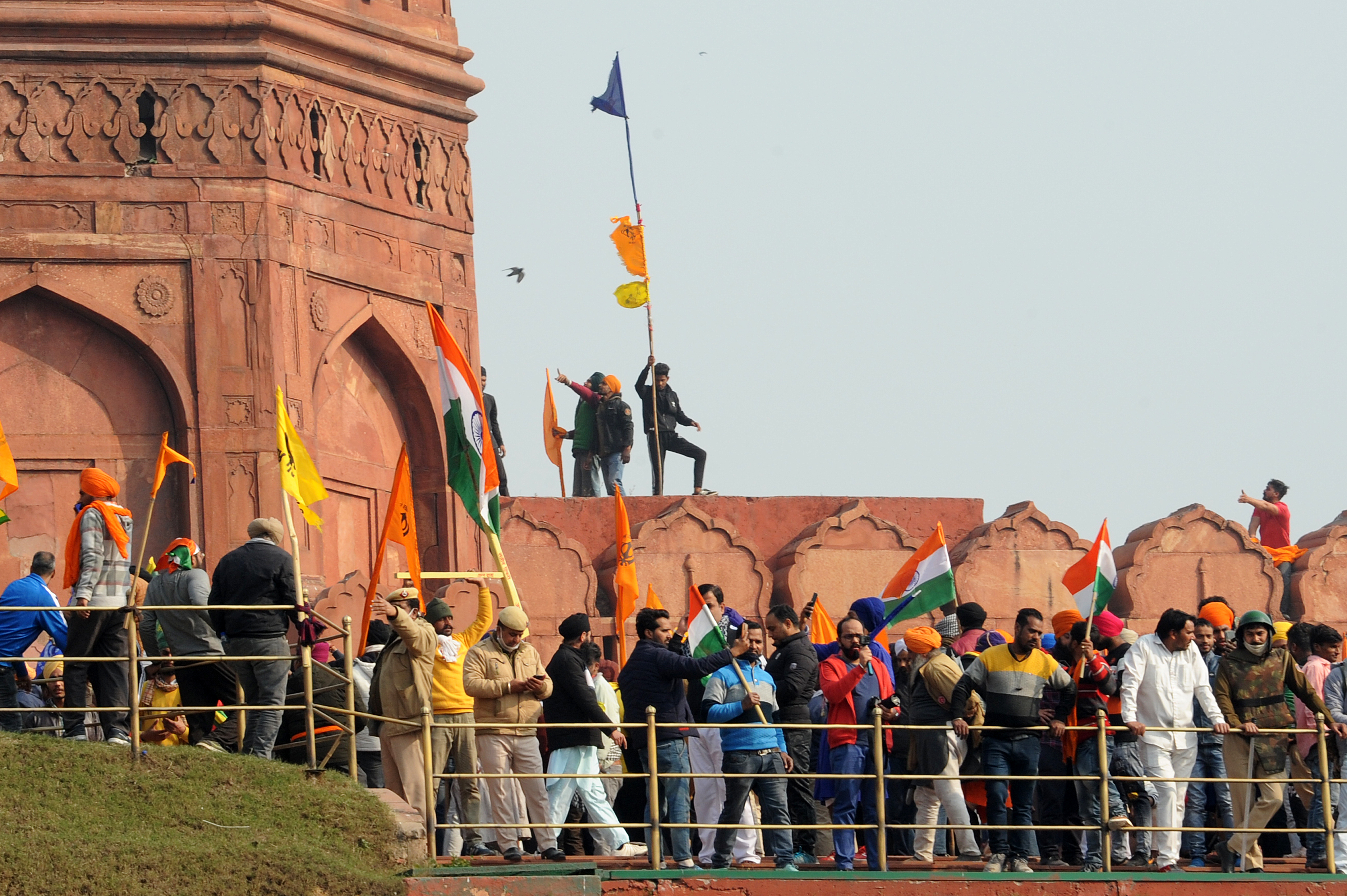 One Year Since The Mayhem At Red Fort On Republic Day After Farmers ...
