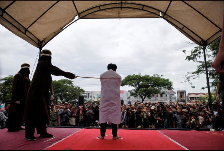 Indonesian Woman Flogged 100 Times For Adultery, While Man Gets 15 Lashes