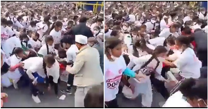 Stampede-like Scenes At Maskless Congress Rally In UP, Minister Says ...