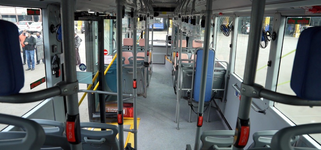 Prototype Of First Fully Electric DTC Bus Reaches Delhi