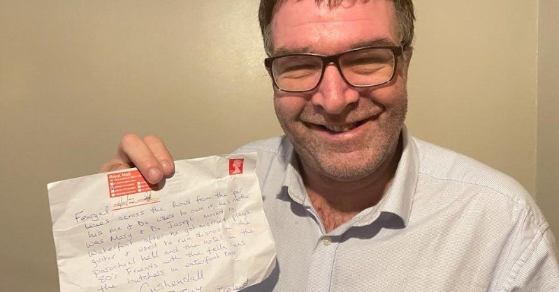 Man Got A Royal Mail With His Life Story On Envelope