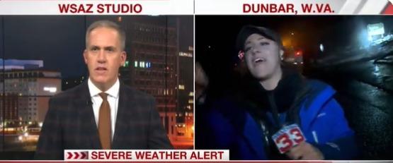 Reporter Gets Hit By Car On Live TV And Continues Reporting