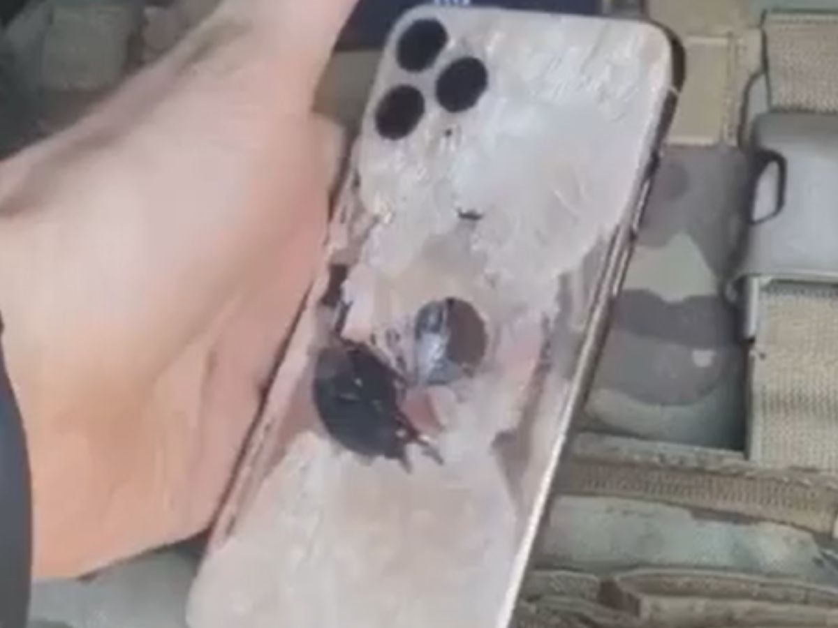 iPhone Saves Life Of Ukrainian Soldier By Blocking Bullet